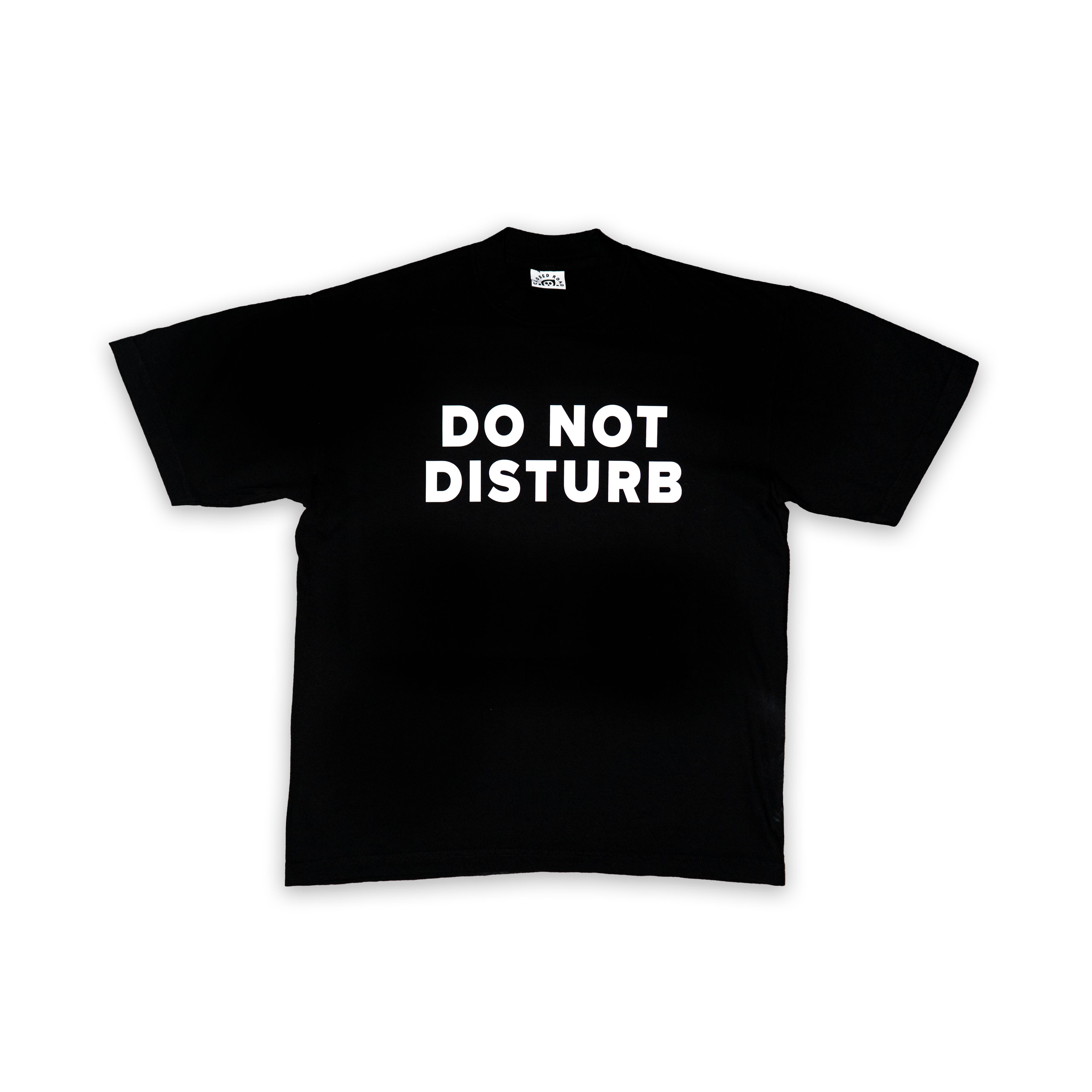 "Do Not Disturb" Black Tee – Closed Road